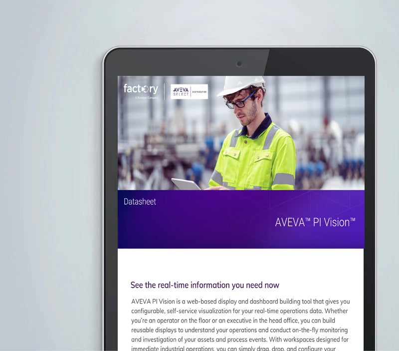 Brochure produit AVEVA PI Vision